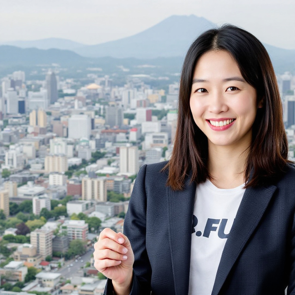 Property for sale by Auction A woman in a dark blazer stands smiling ...