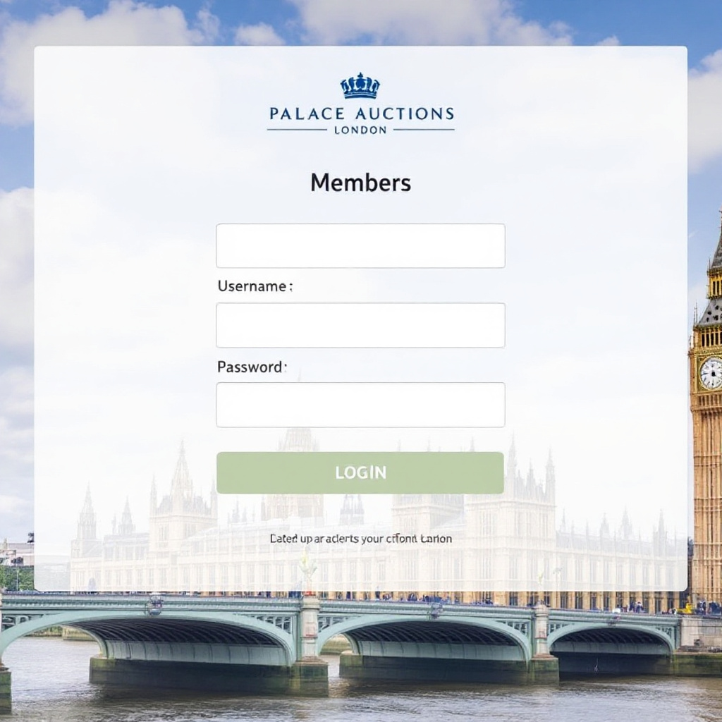Palace Auctions Login - Palace Auctions