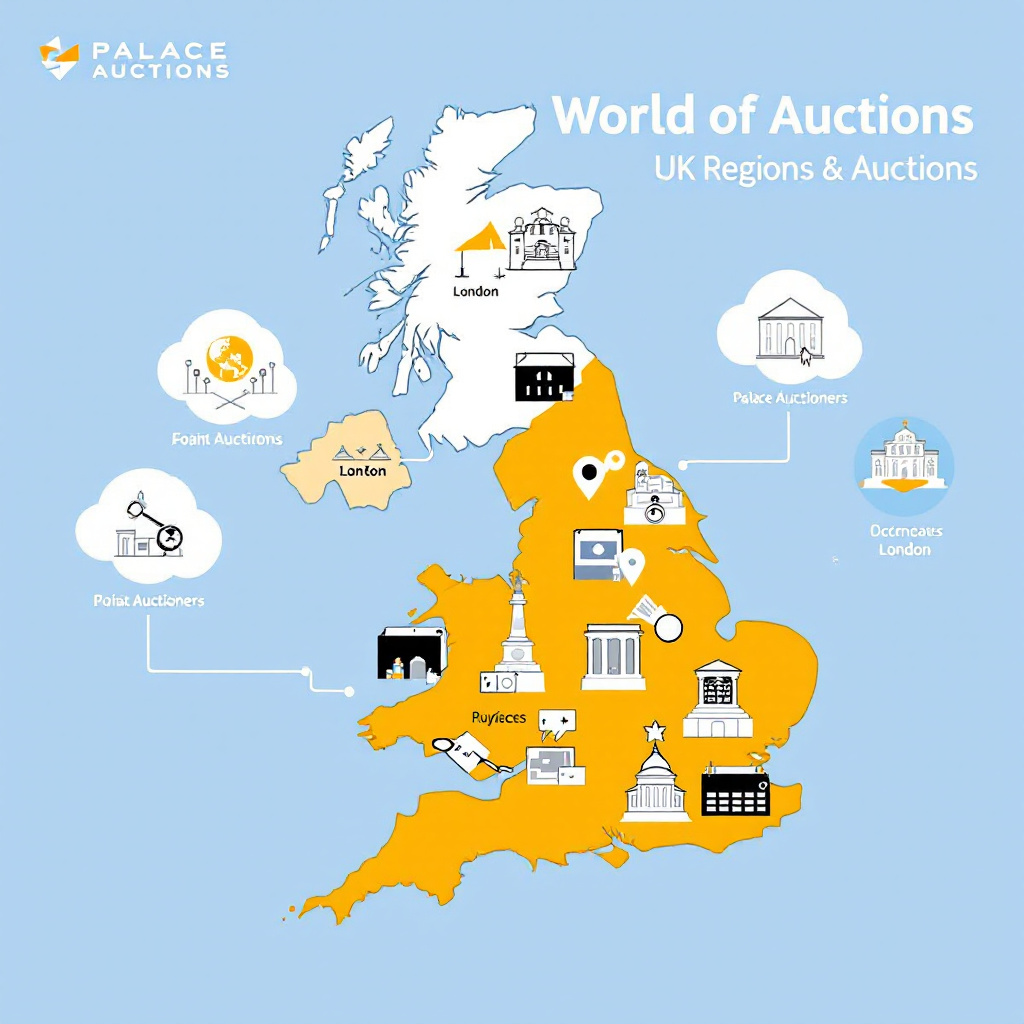 UK Auction Regions | General Auctions & Joint Agent Services