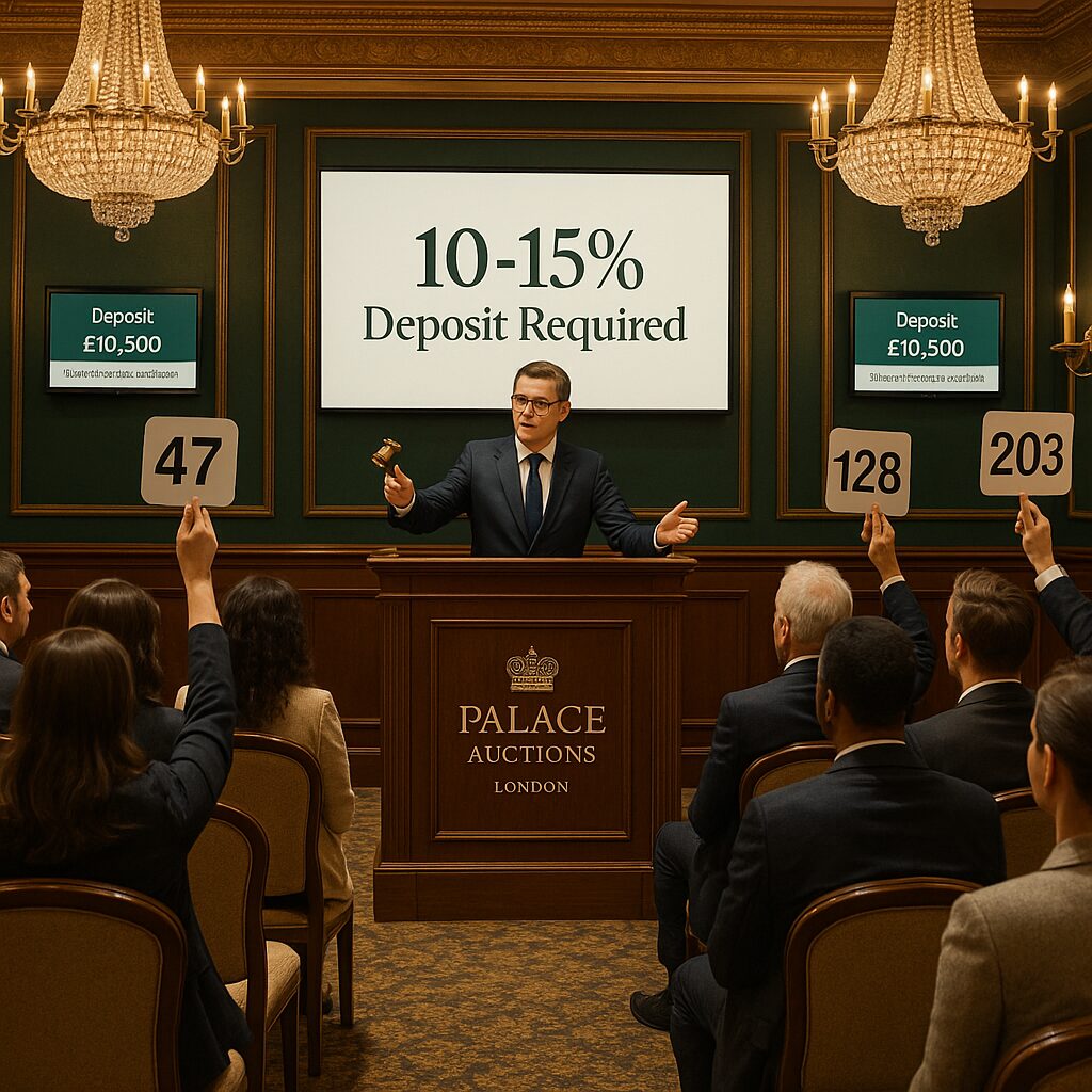 Property Auction Deposit Requirements | Palace Auctions